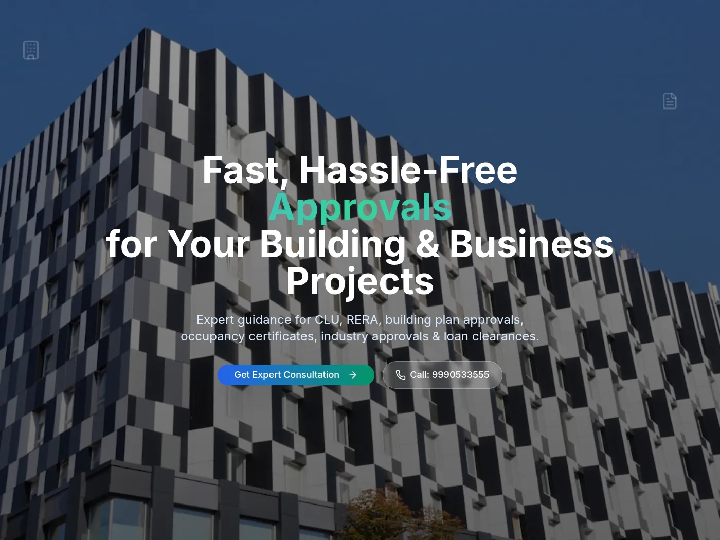 ArchitectJSR Approvals Landing Page