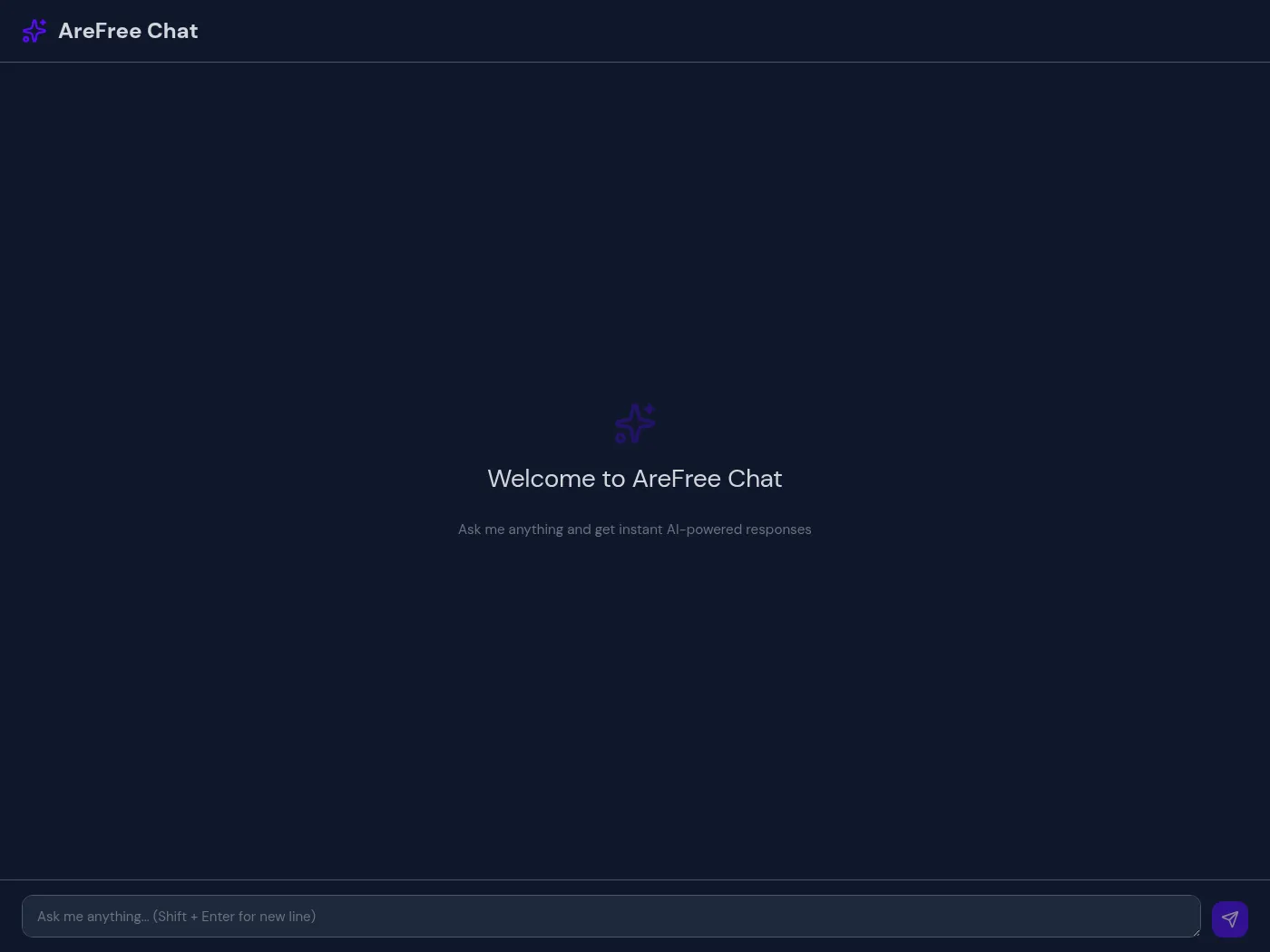 AreFree Chat - Ask Anything AI Assistant