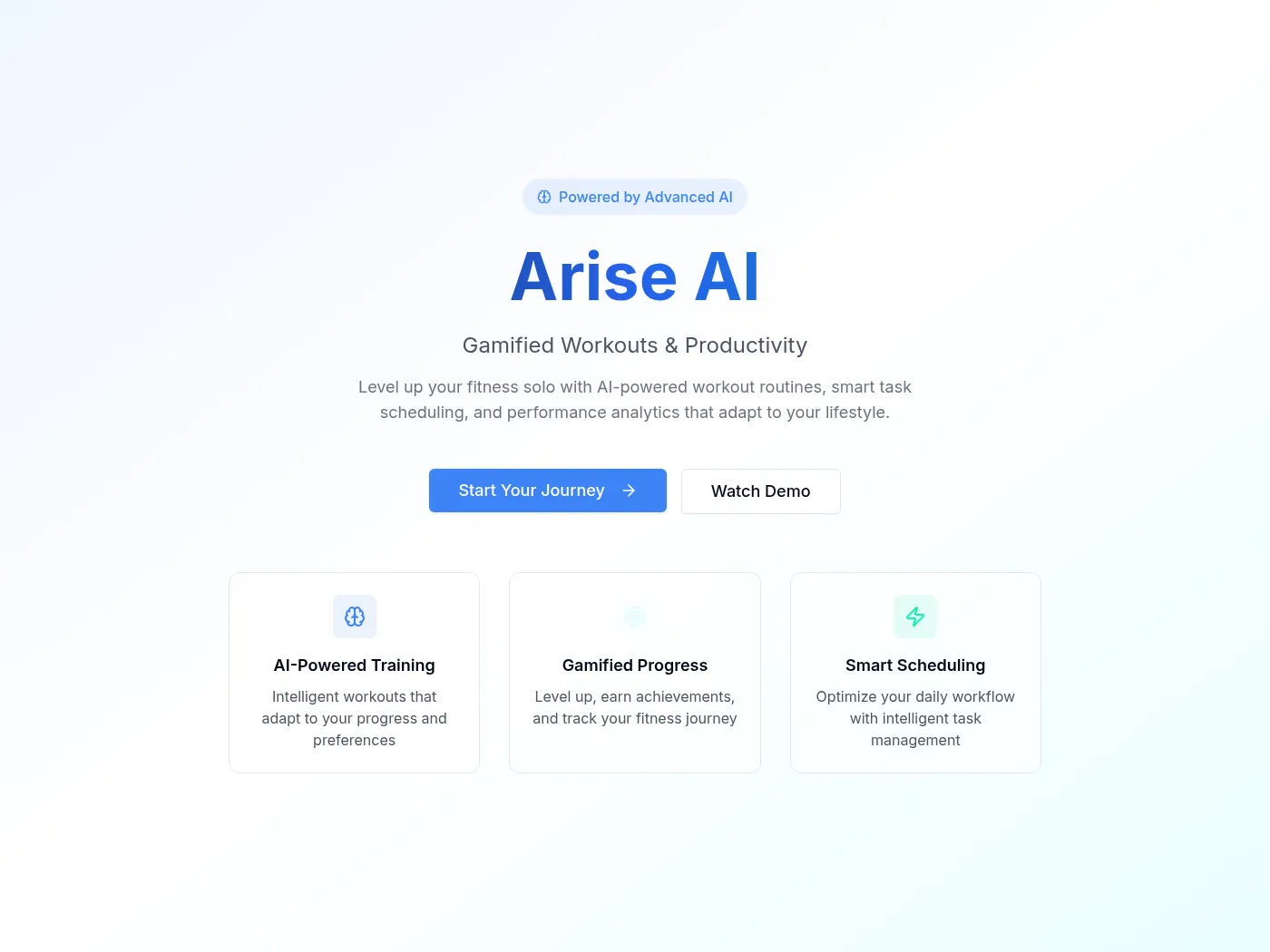 Arise AI Productivity and Task Management Platform