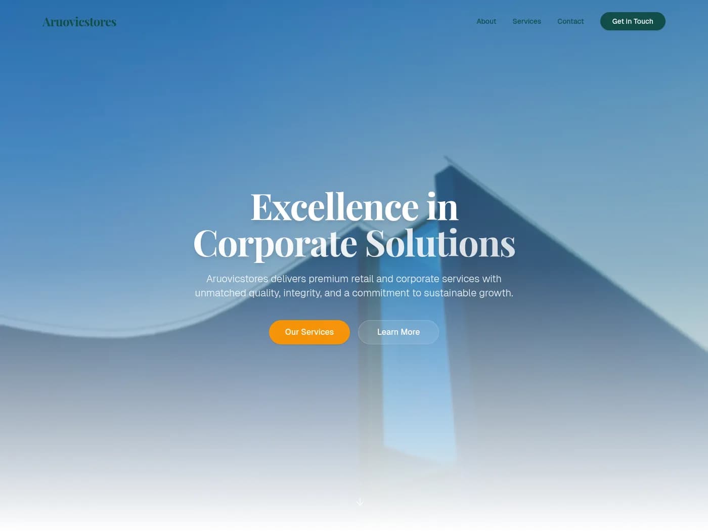 Aruovicstores Corporate Page