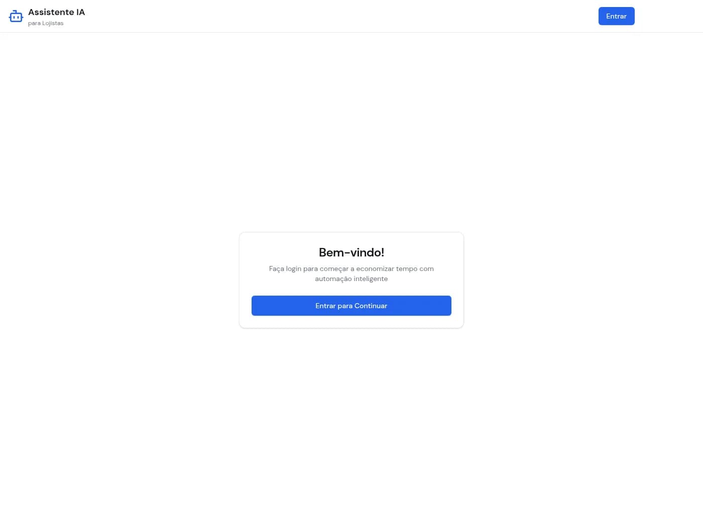 Assistente IA para Lojistas — MVP Inteligente de Automação e Insights para Pequenos Negócios