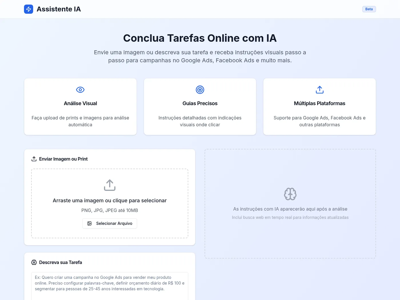 Assistente Inteligente para Conclusão de Tarefas na Internet
