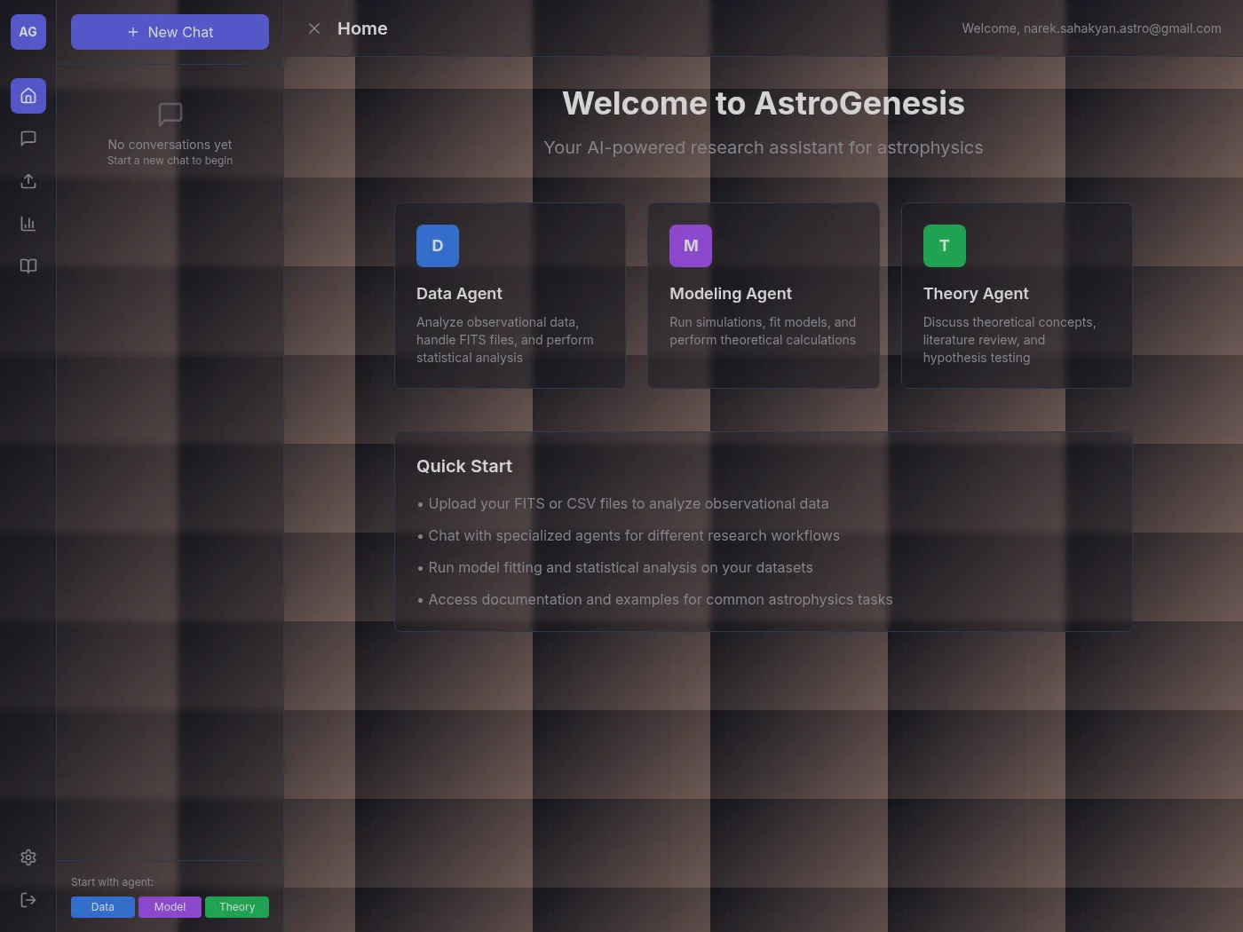 AstroGenesis: AI-Powered Multi-Agent Astrophysics Research Assistant