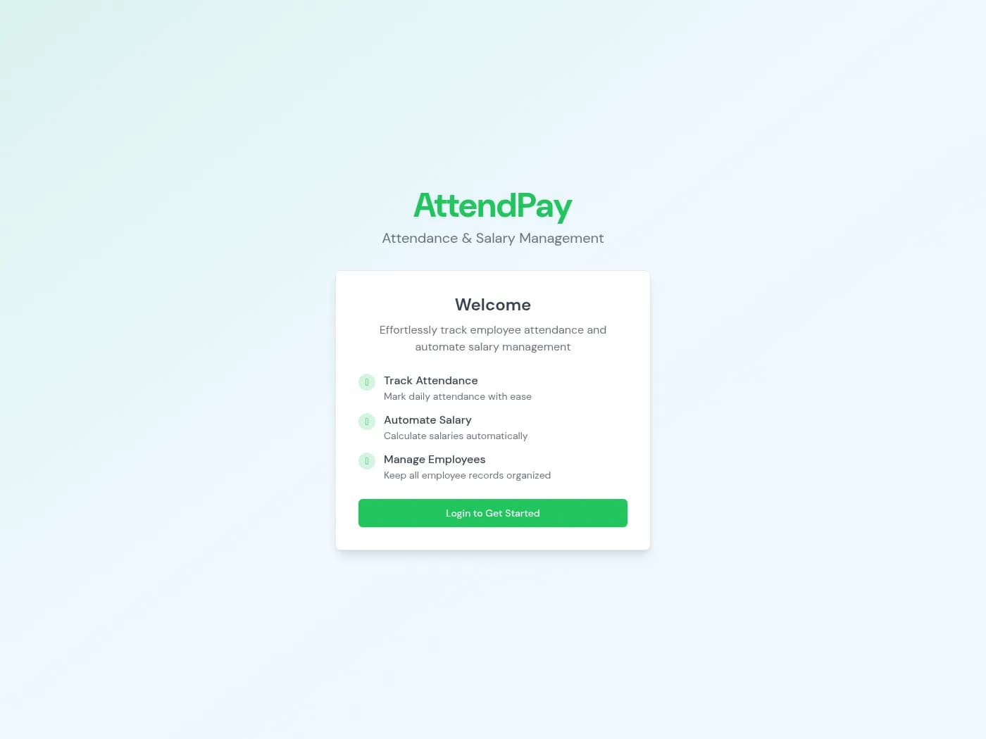 Smart Attendance and Salary Management App