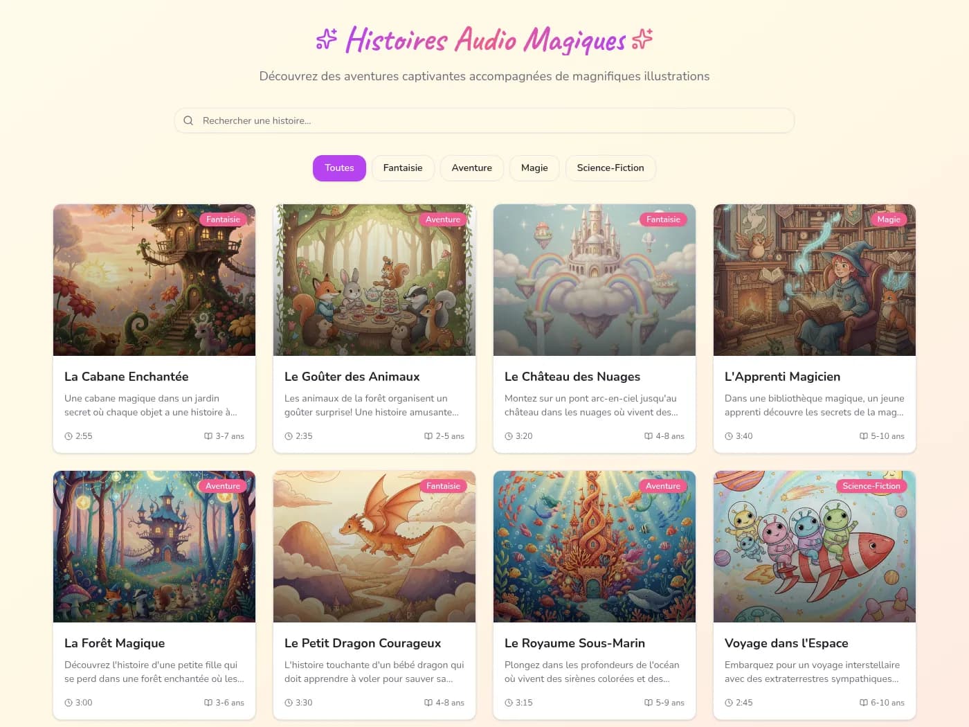 Audio Storybook with Images