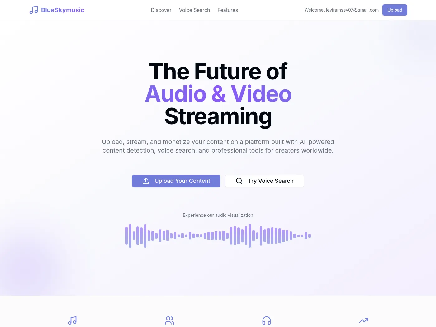 Scalable Audio & Video Streaming Platform with AI-Powered Detection & Artist Channels