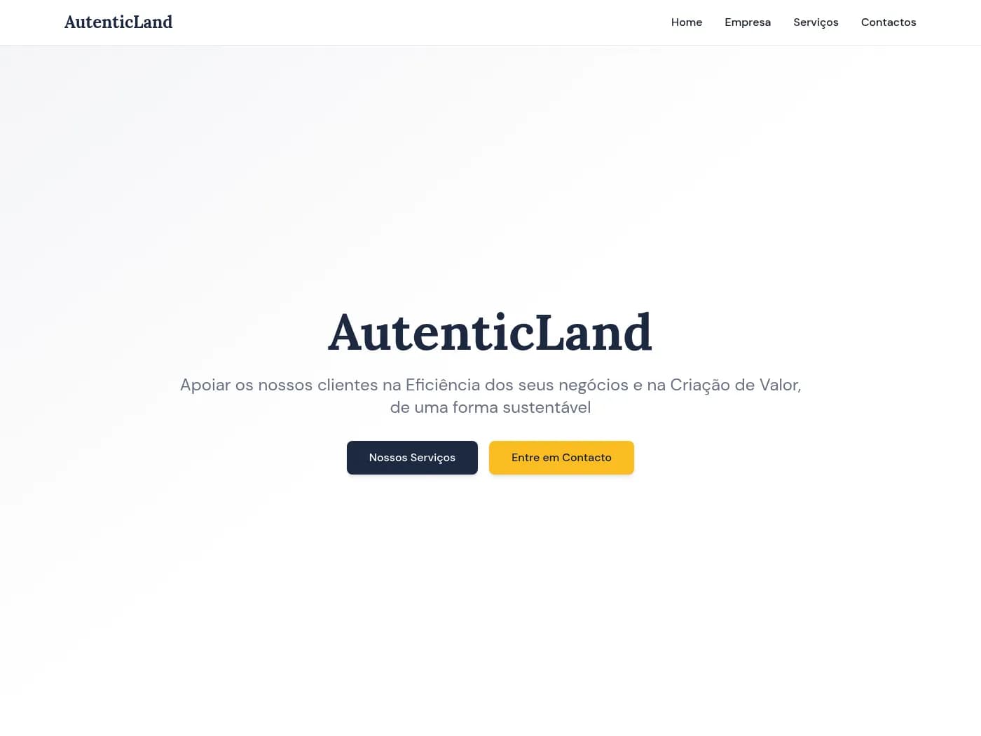 Autenticland.pt New Website