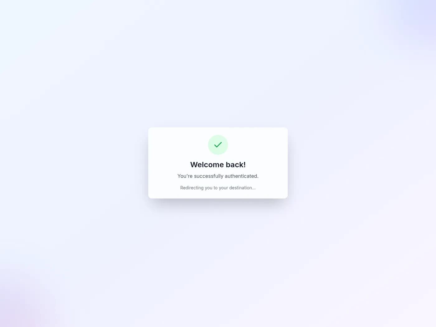 User Authentication and Redirect Web Portal