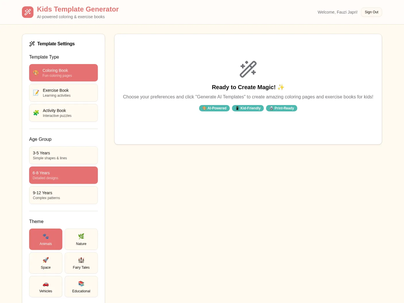 Auto Canva Template Generator