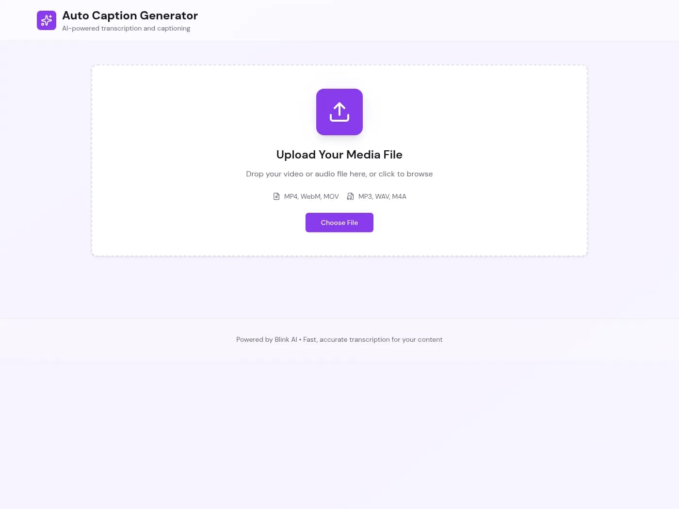 Auto Caption Generator