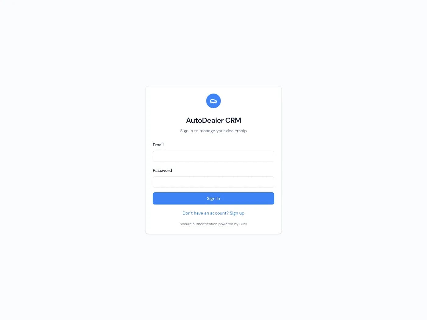 AutoDealer CRM