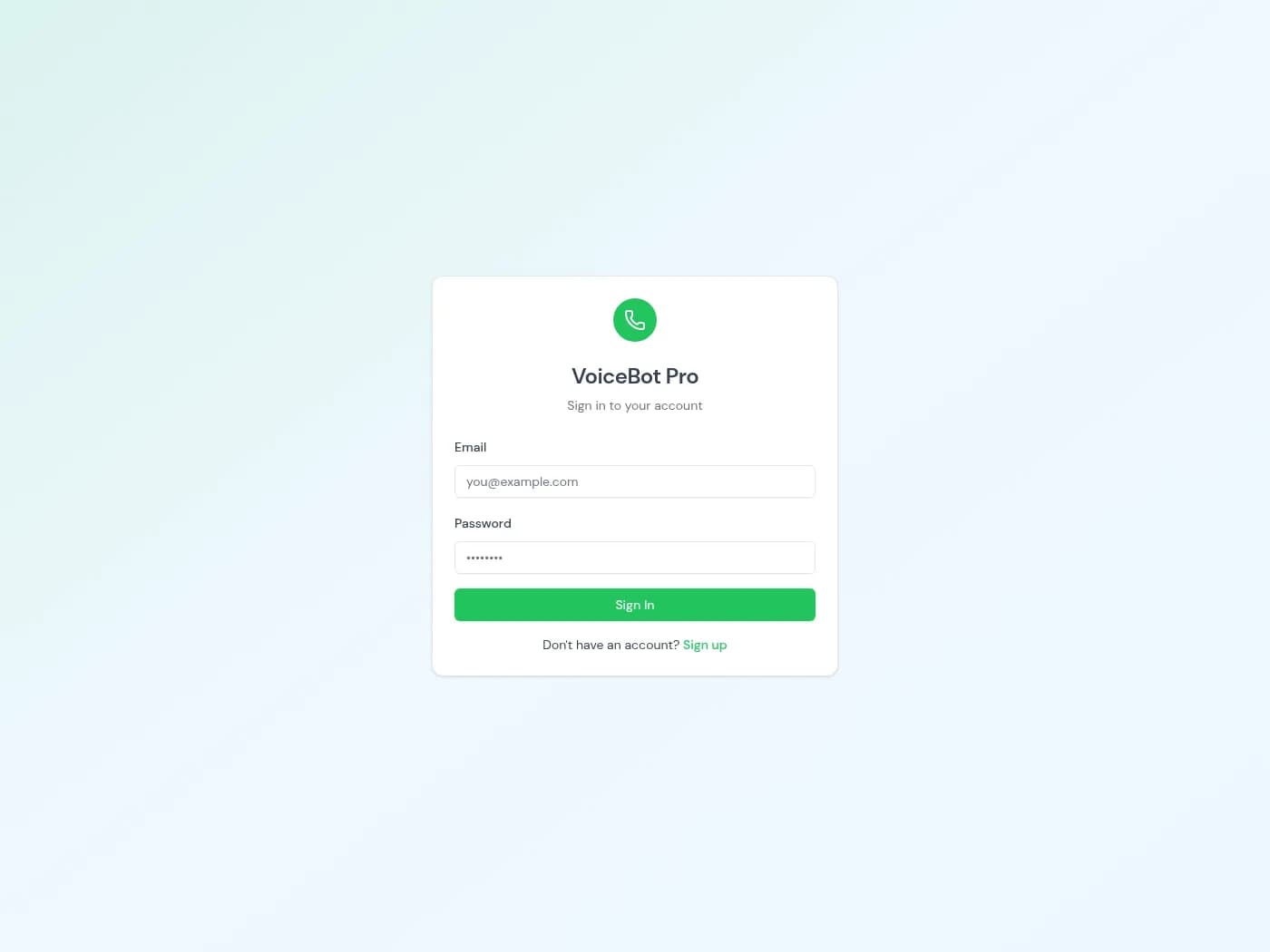 Automated Call & Voice Bot App with All-to-All Conference Calling