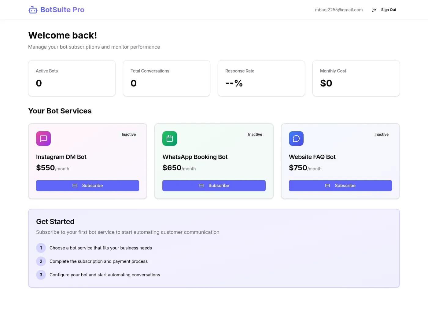 Automated Social and Website Bot Suite for Monetization