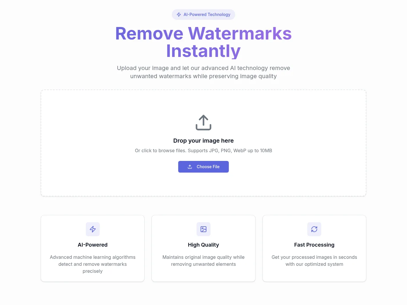 Automated Watermark Remover