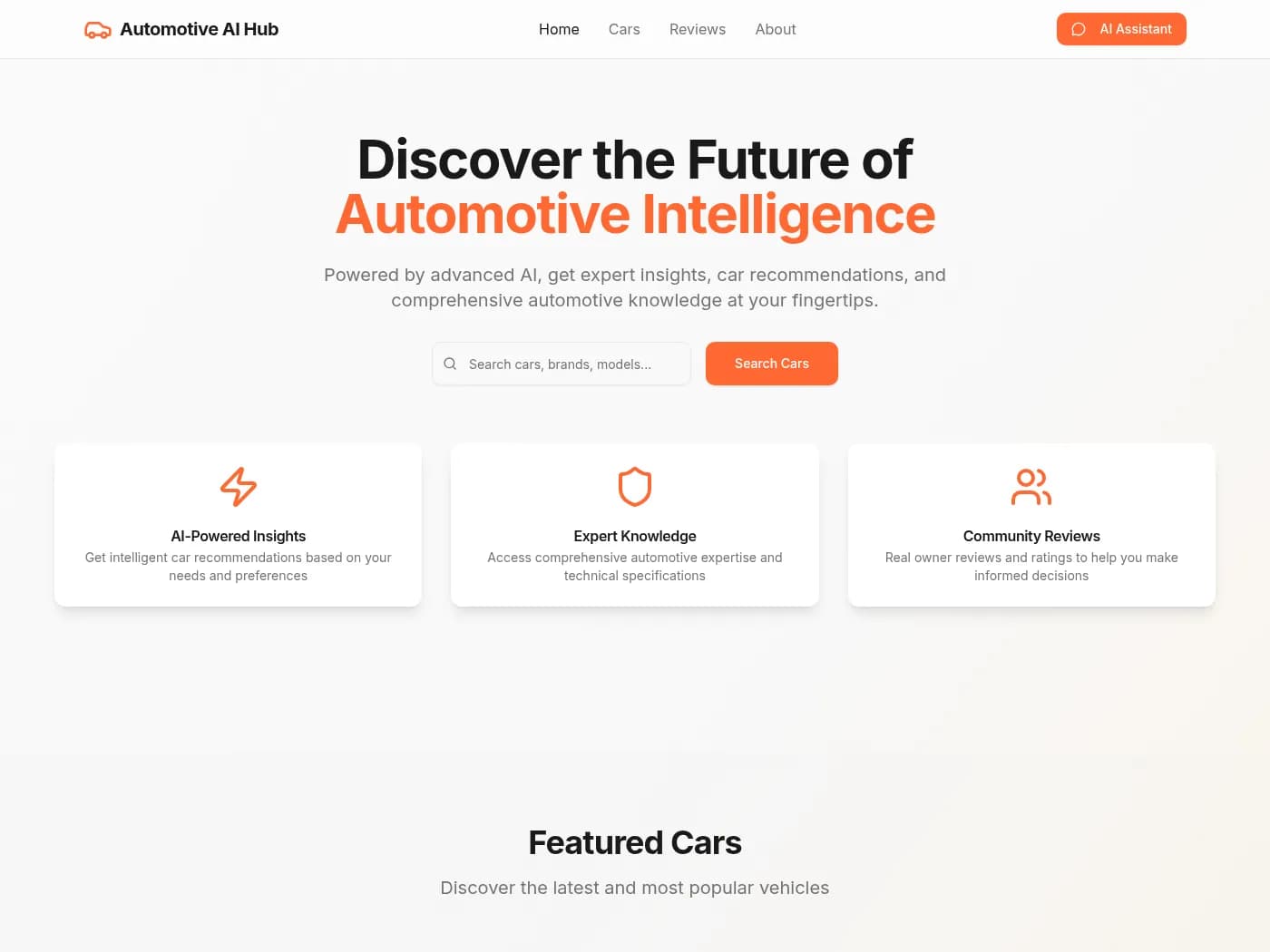 Automotive AI Hub
