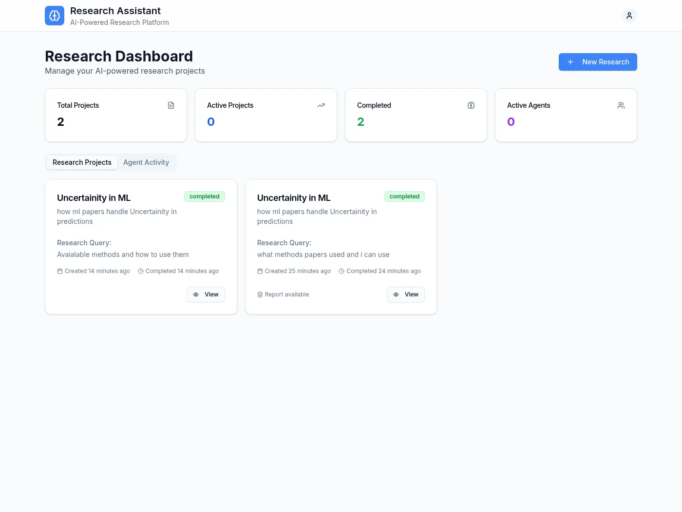 Autonomous Research Assistant Platform