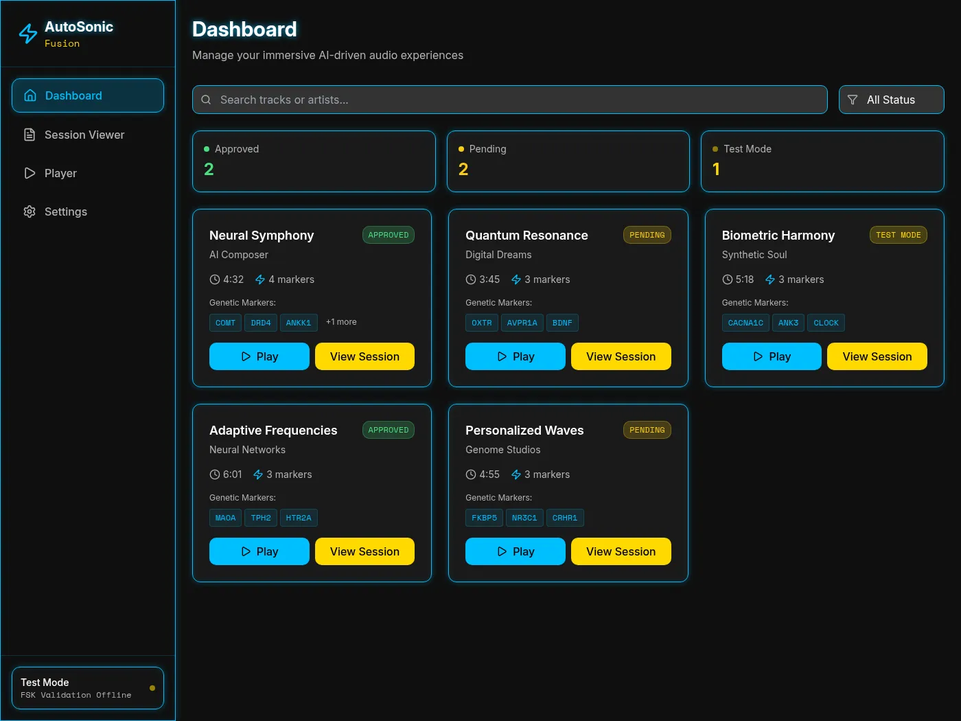 AutoSonic Fusion: Immersive AI Audio Prototype