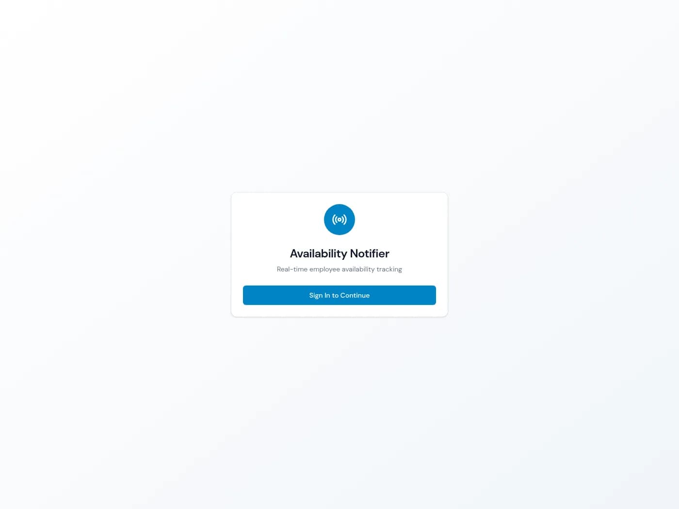 Availability Notifier
