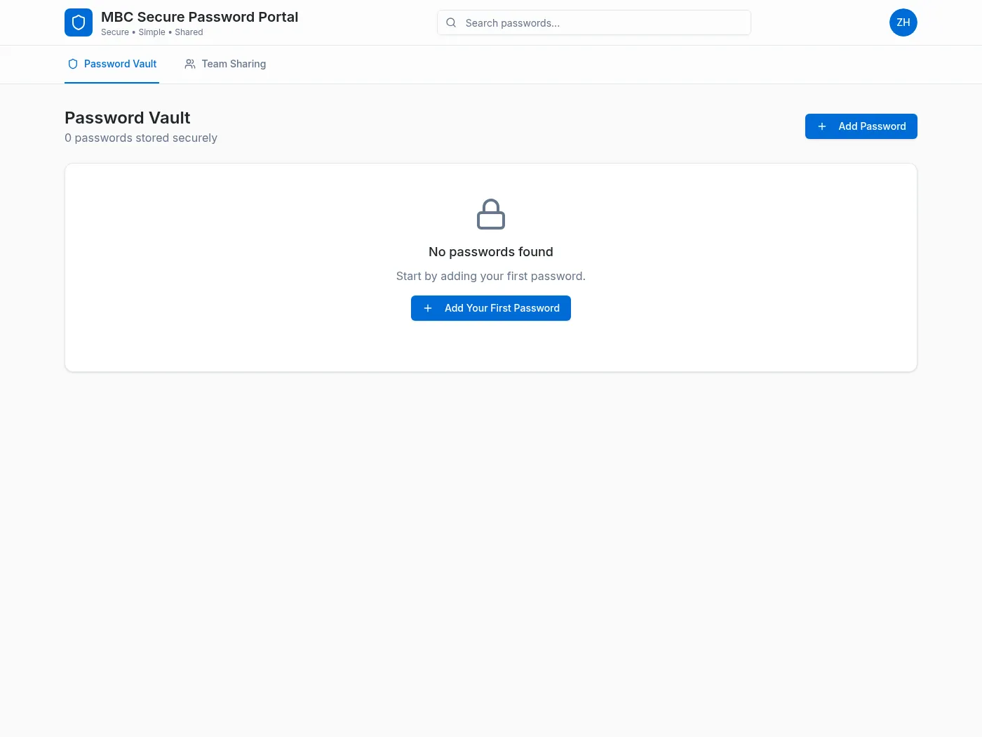 Azure Password Vault Web App with Entra ID Authentication