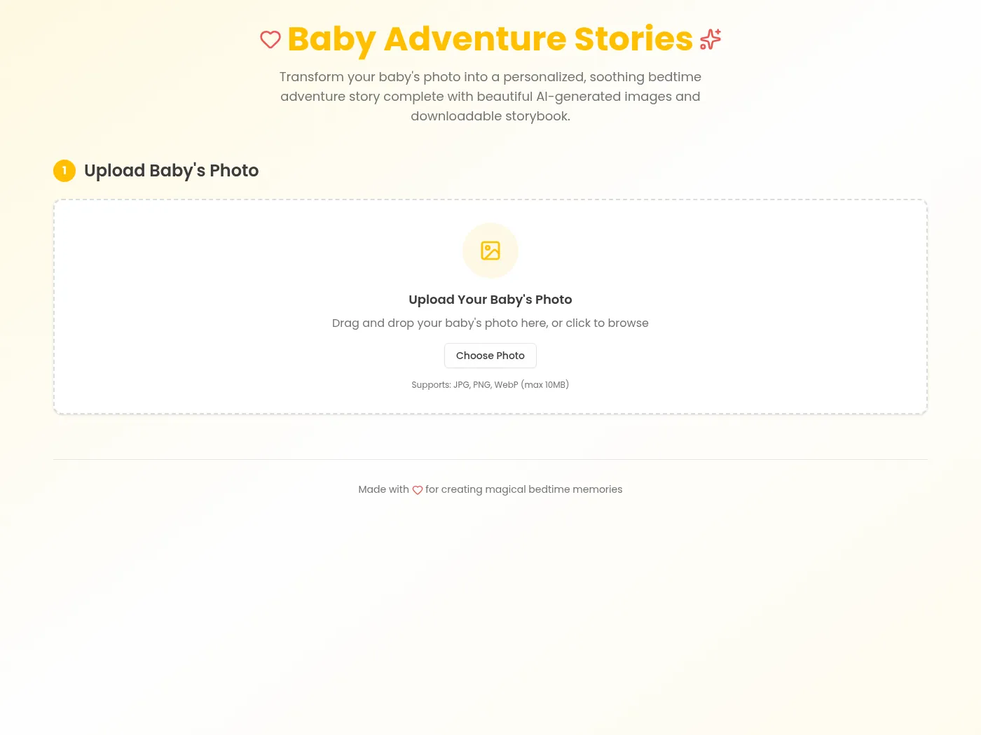 Baby Adventure Story Creator
