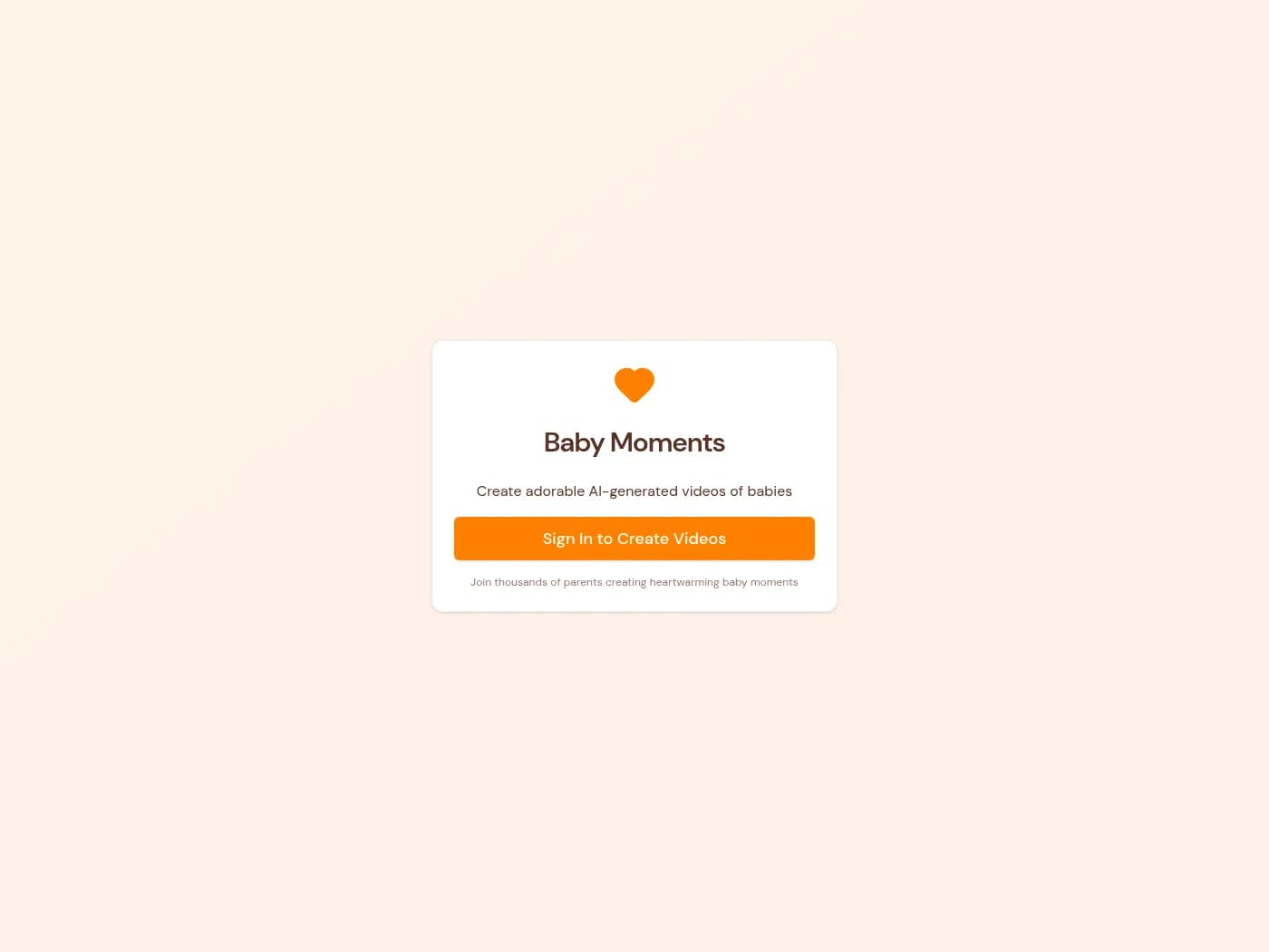 Baby Moments Video