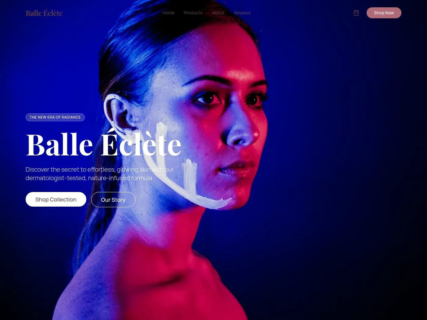 Balle Éclète Skincare Site