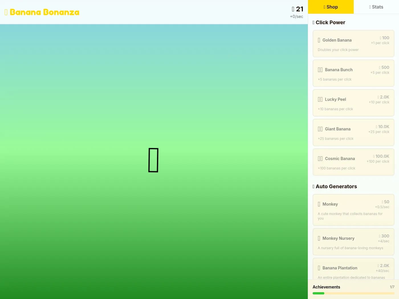 Banana Bonanza: The Ultimate Banana Clicker Game