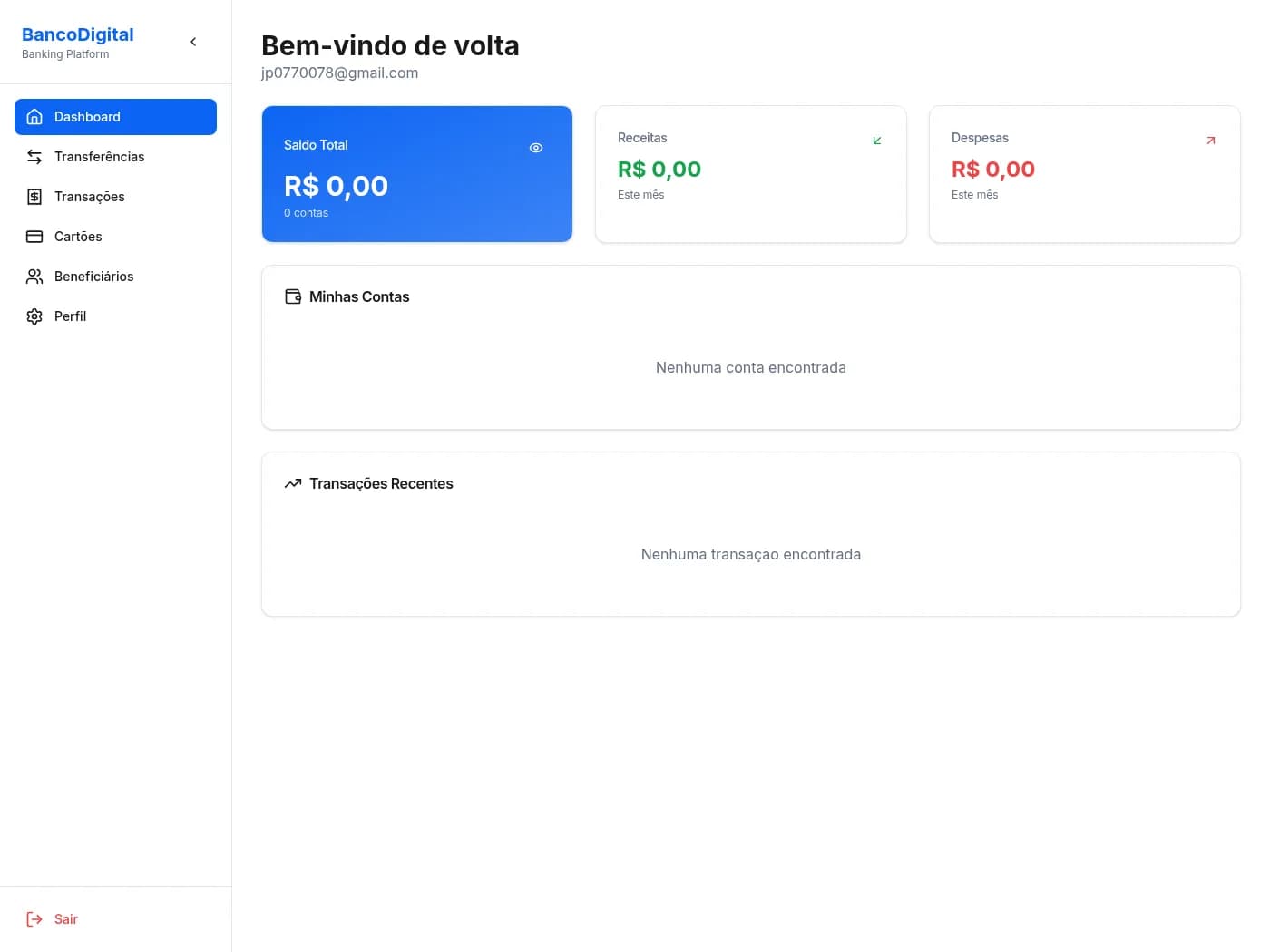 Banco Completo Digital