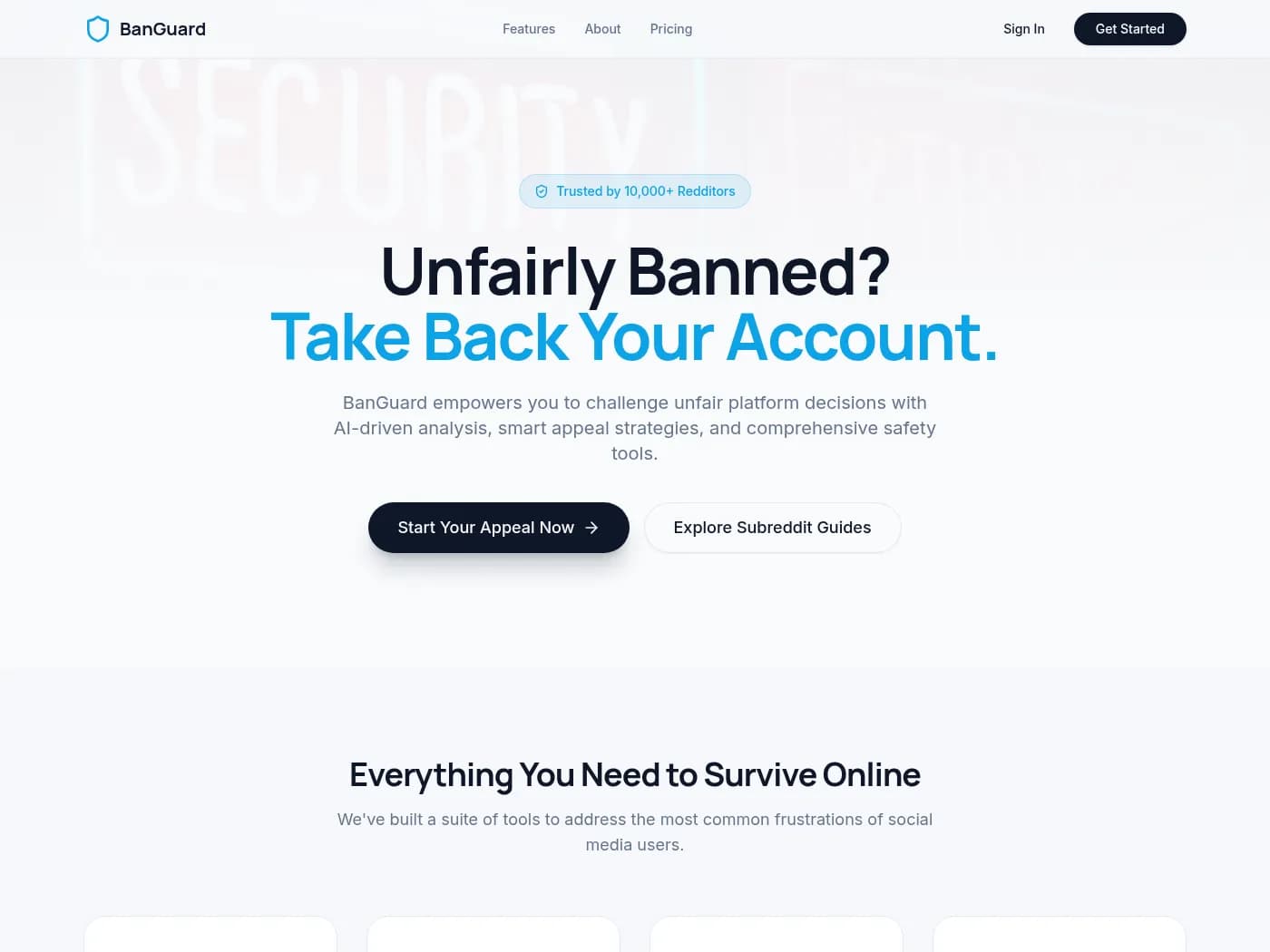 BanGuard Web App