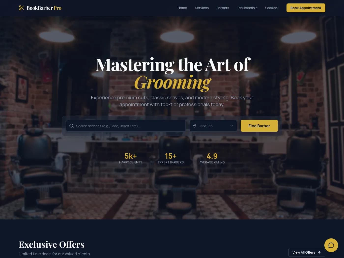 BookBarber Pro
