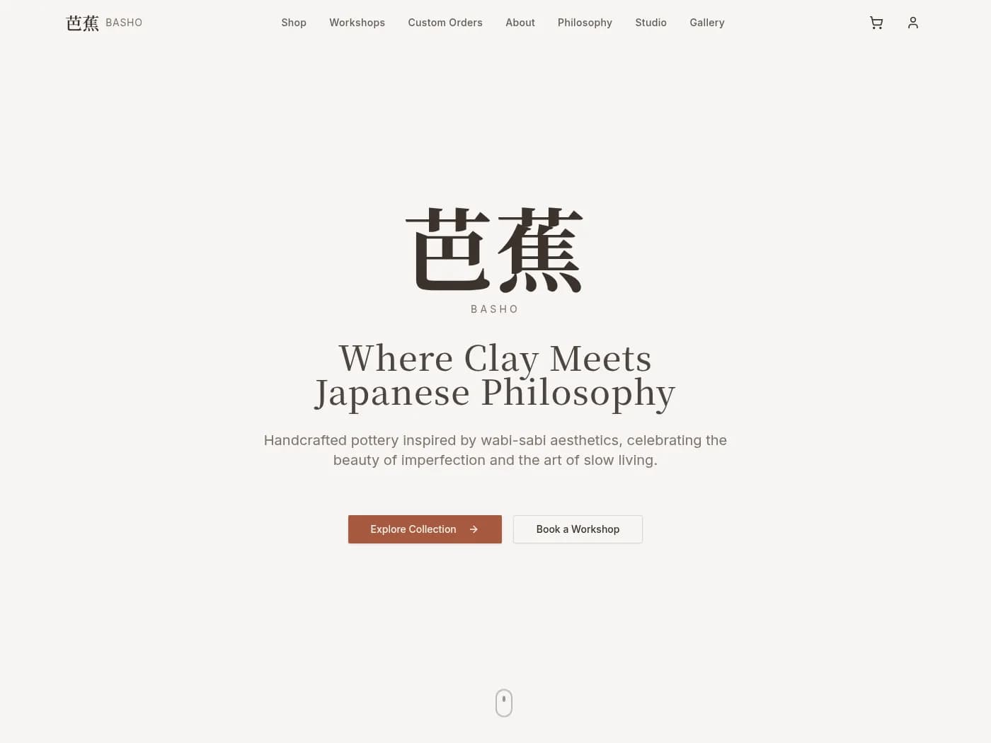 Basho Pottery Experience