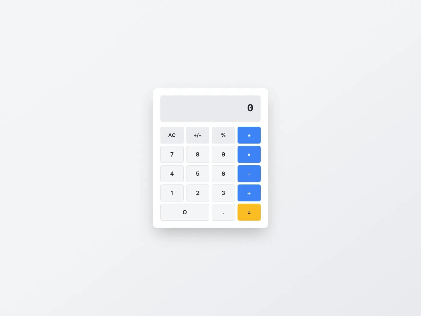 Basic Calculator App