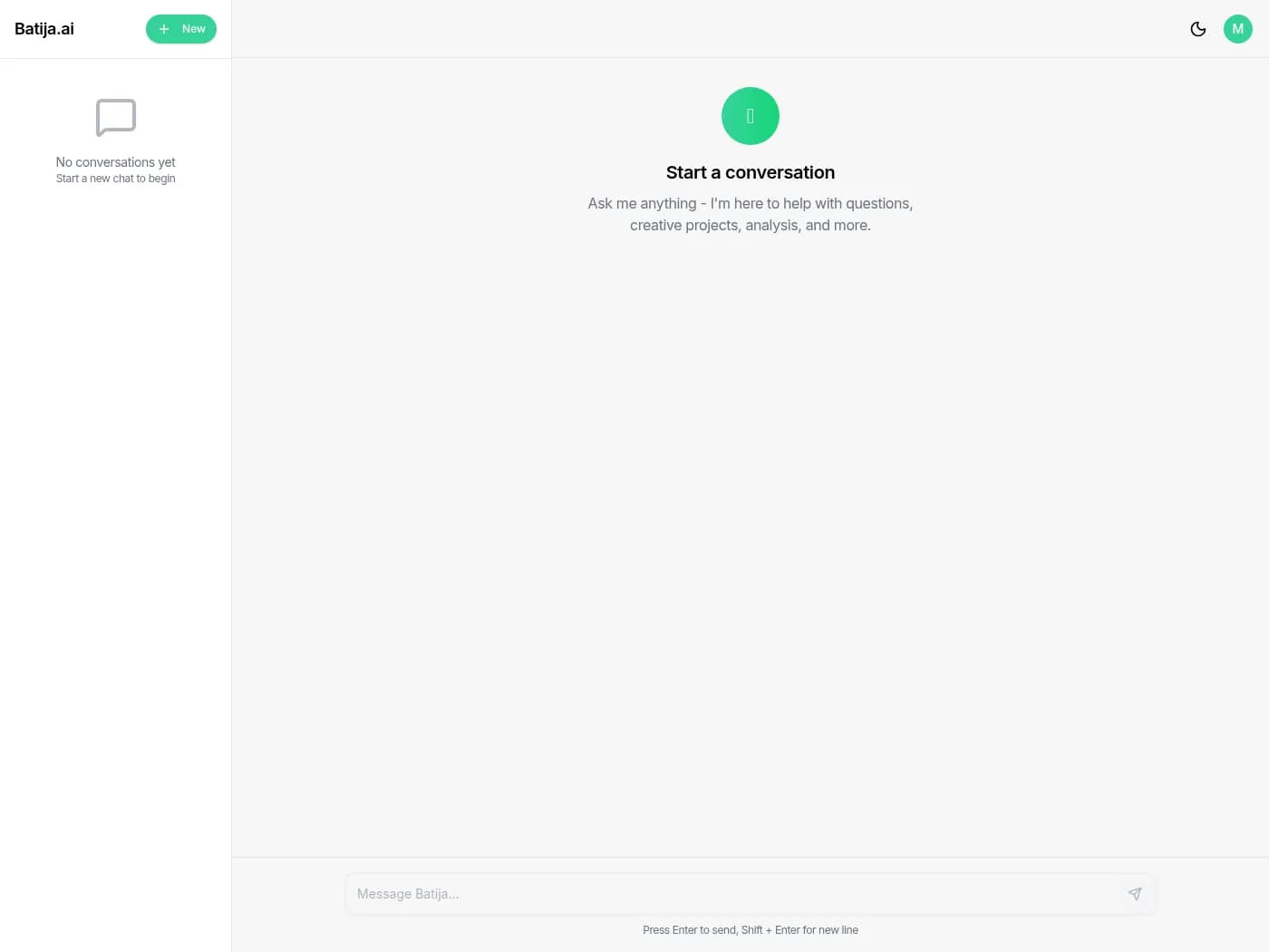 Batija.ai: Conversational AI Assistant