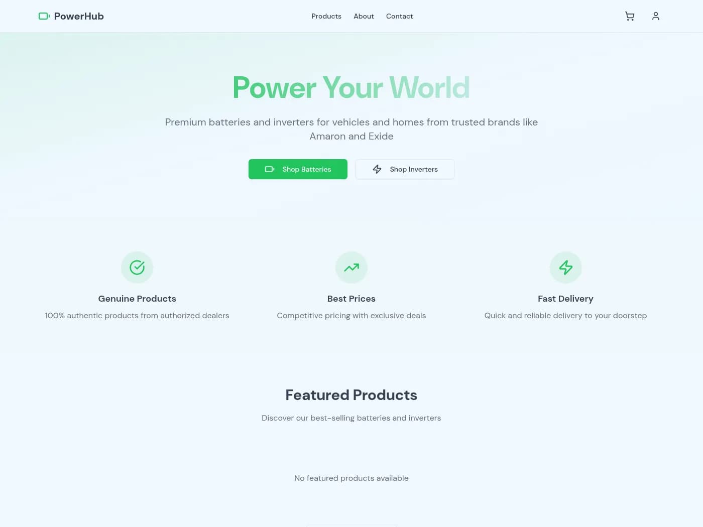 Battery & Inverter Marketplace with Dealership Management