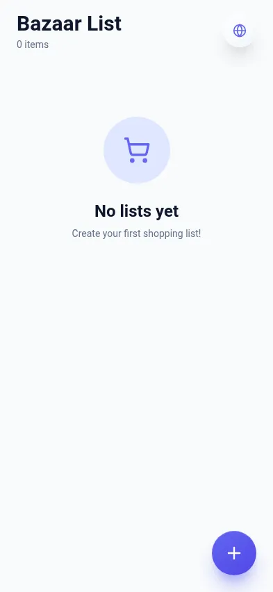 Bazaar List - Offline Shopping List App