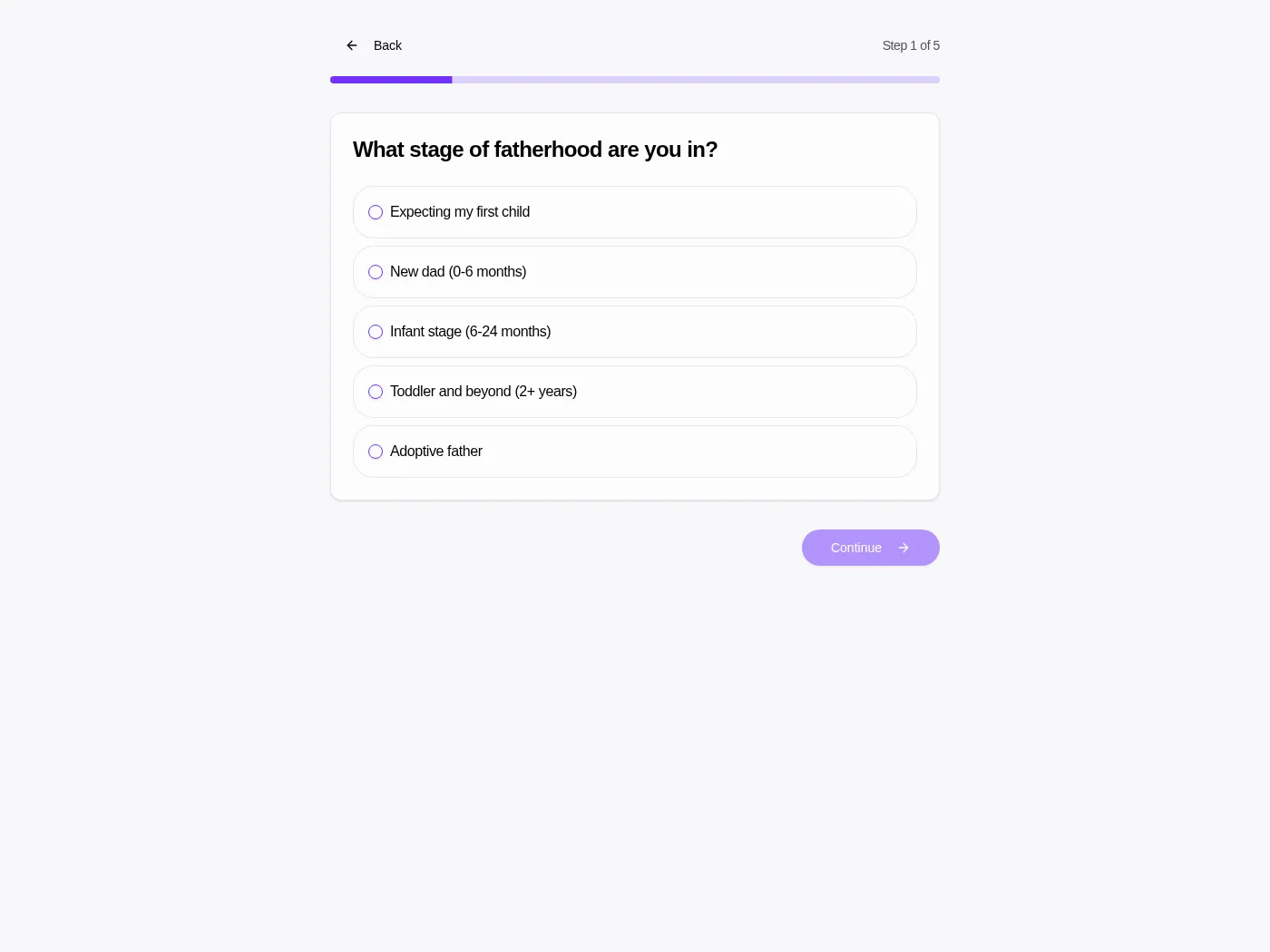 BD - Digital Support Platform for Fathers