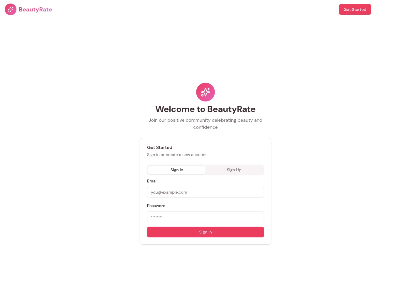 BeautyRate App