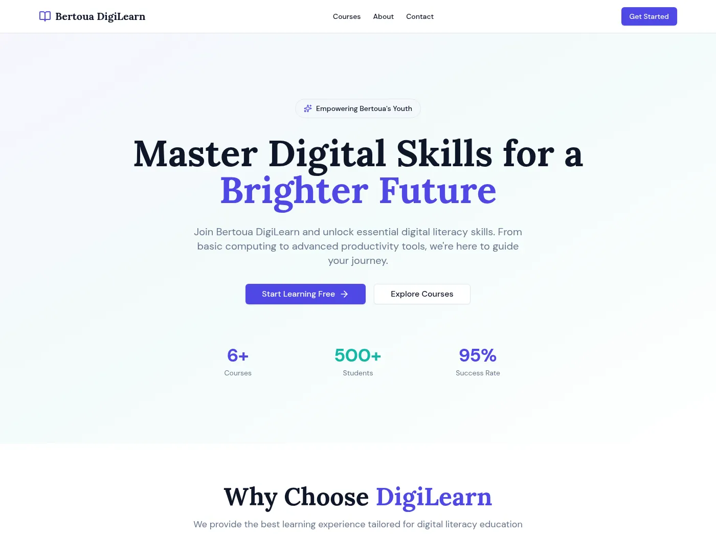 Bertoua DigiLearn