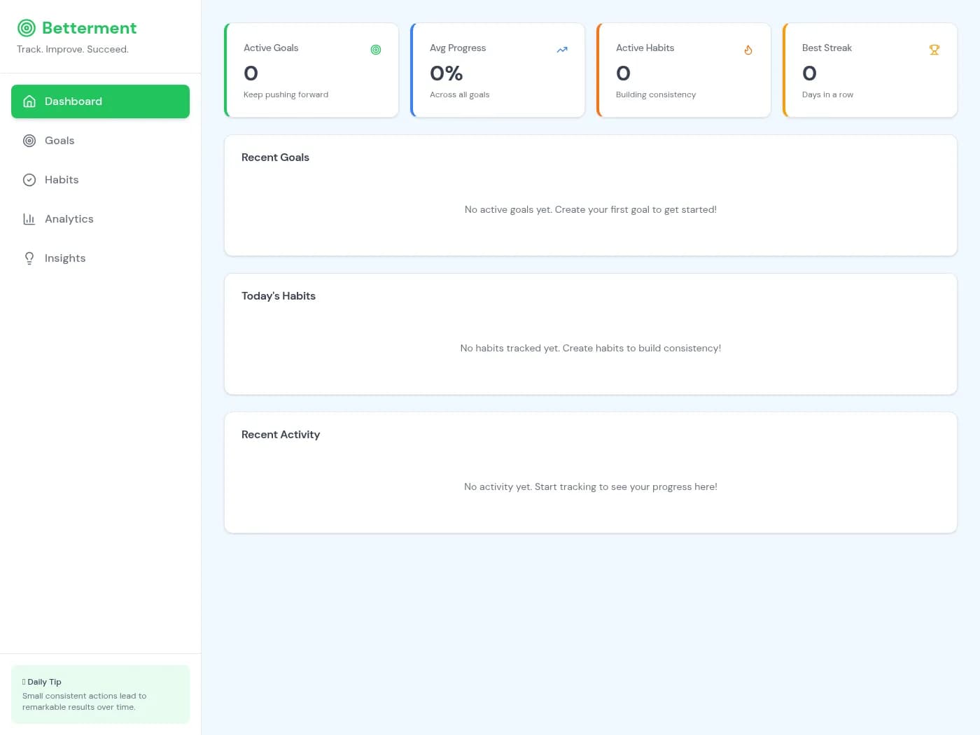 Betterment Platform
