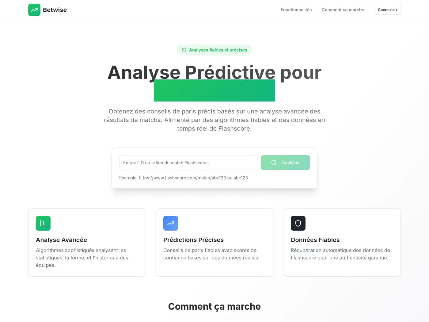 Betwise: Analyse Prédictive pour Conseils de Paris Sportifs