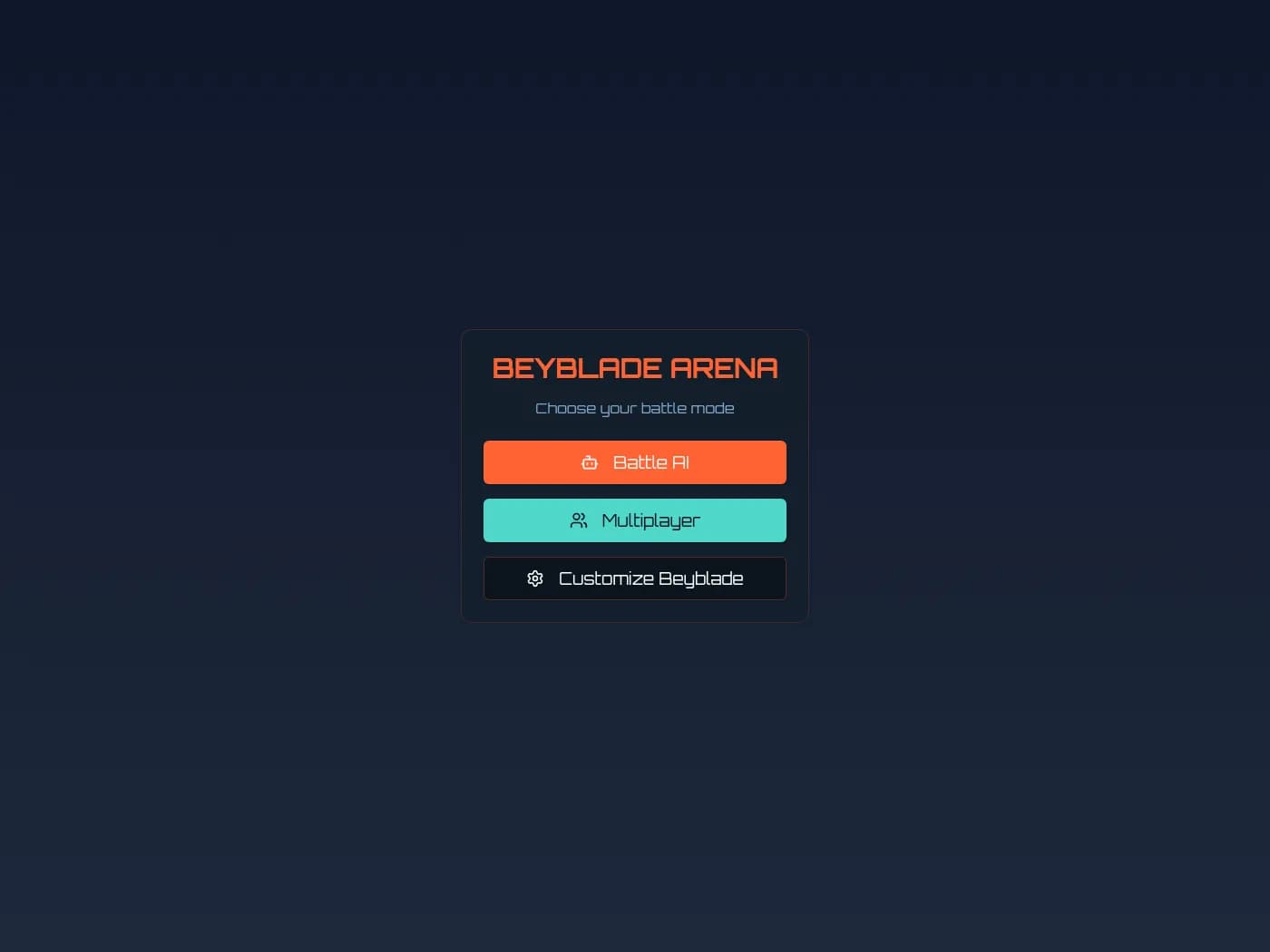 Beyblade 3D Battle Arena