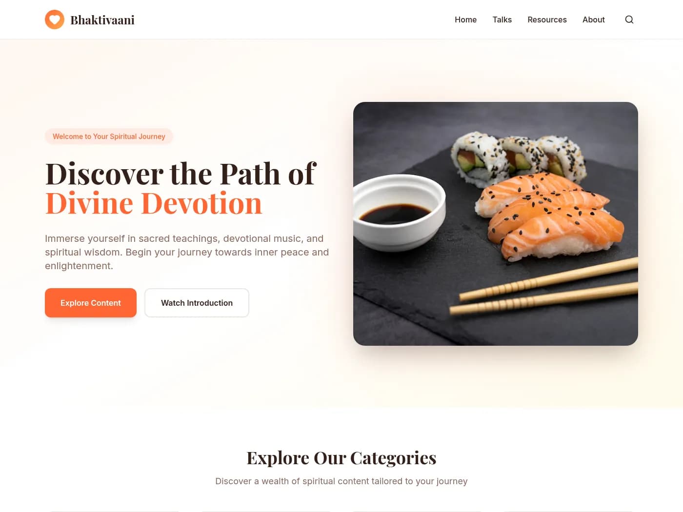 Bhaktivaani Online Devotional Platform