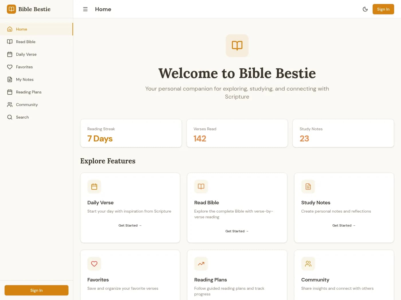 Bible Bestie