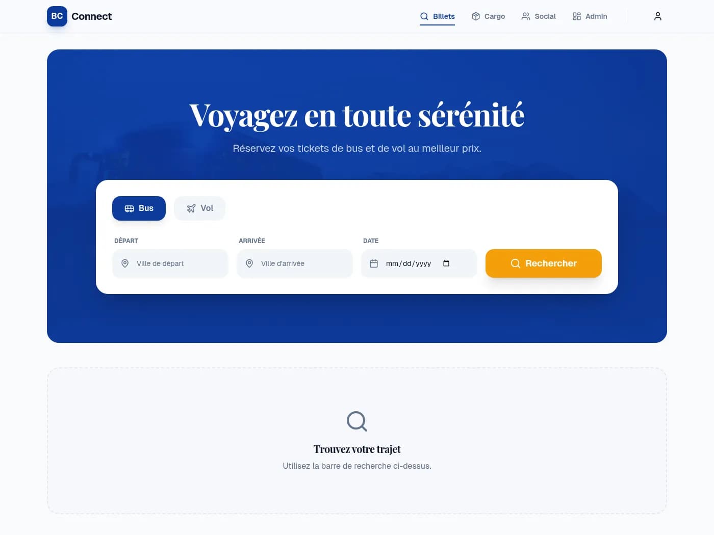 Billet & Cargo Connect