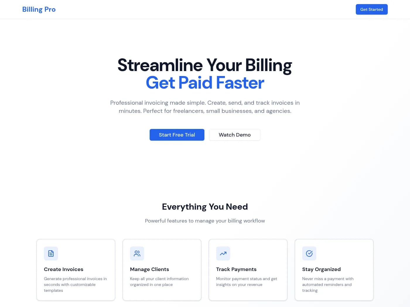 Billing App Pro