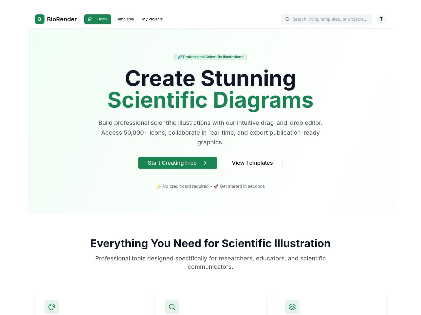 BioRender Clone - Scientific Illustration Web App