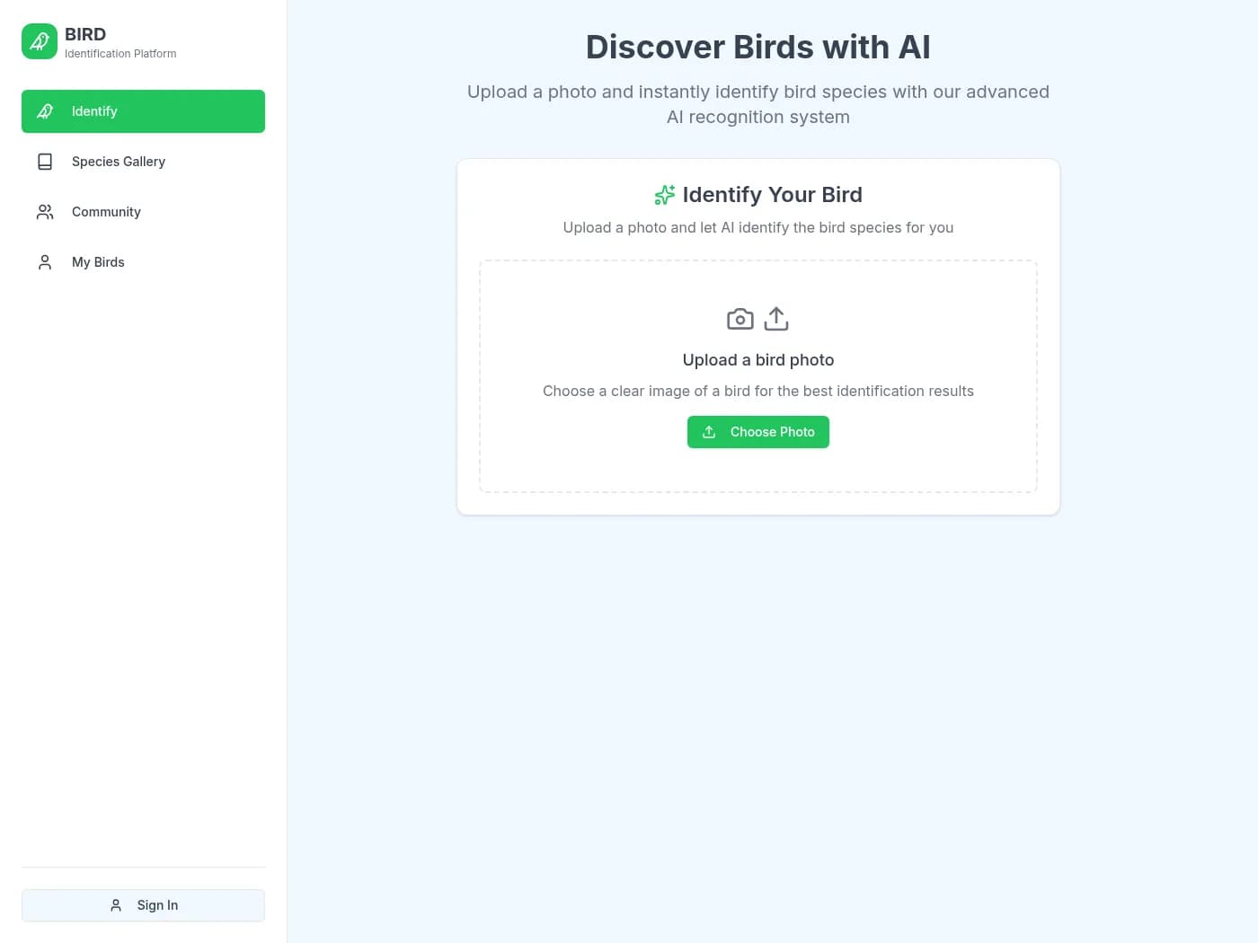 BIRD - Real-Time Bird Identification and Tracking Platform