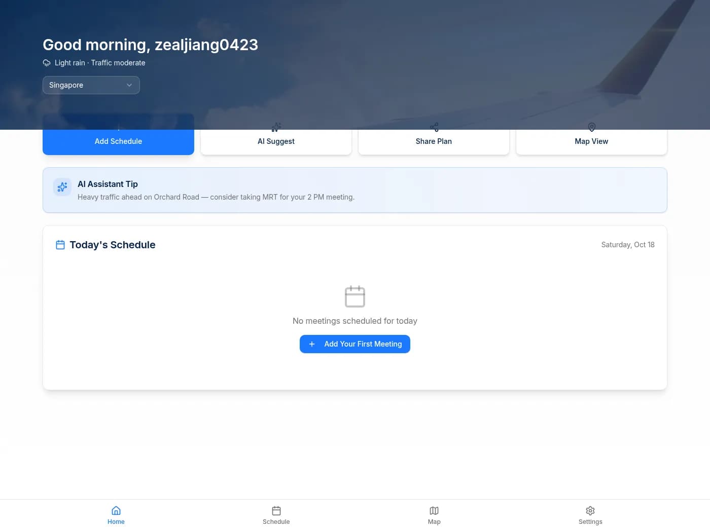 Blink Prompt – Smart Executive Business Travel Assistant