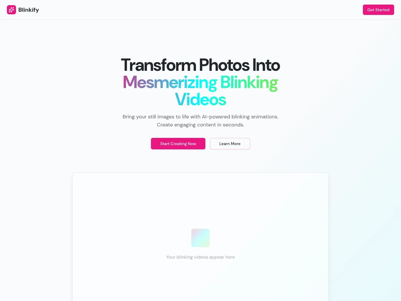 Blinkify Photo Video