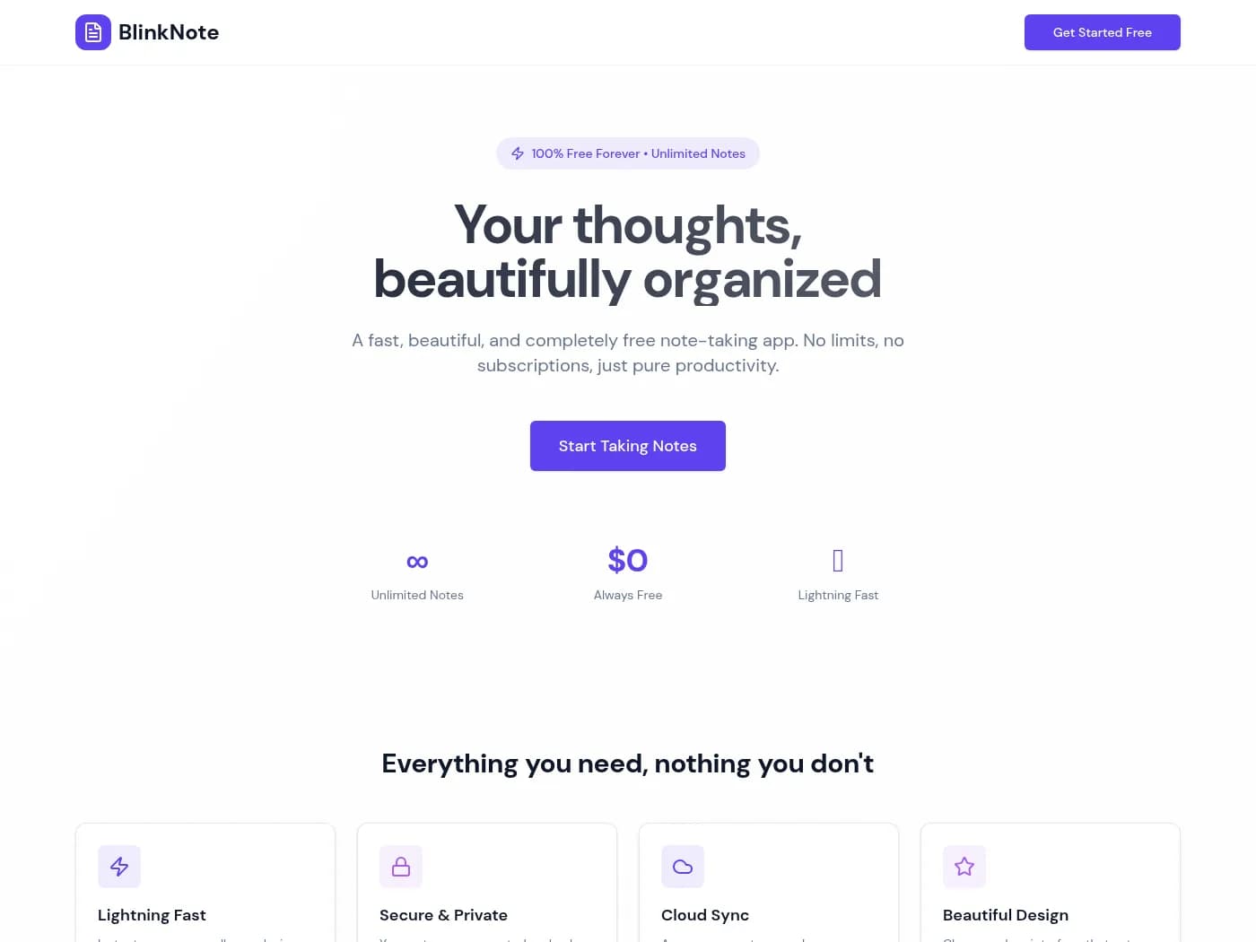 BlinkNote Unlimited